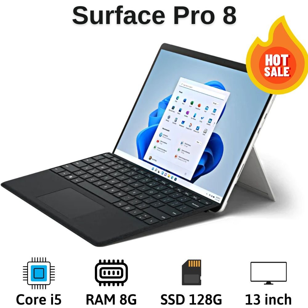 Surface Pro 8 Core i5 RAM 8GB SSD 128GB New Full Box